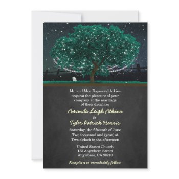 Oak Tree Wedding Invitations – PaperAnn